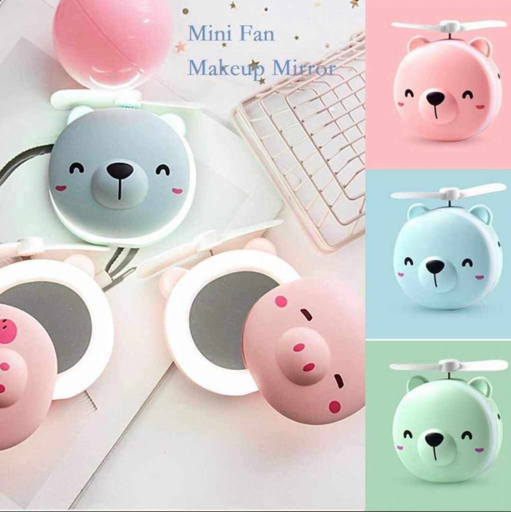 Mini Makeup Fan | Cell To Phone